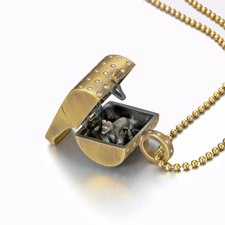 Virginia Woolf Whistle | Wendy Brandes Jewelry for Witty People